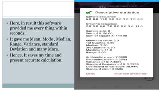 Computer Assisted Data Analysis (Hands-on Practice) | PPT