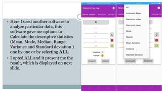 Computer Assisted Data Analysis (Hands-on Practice) | PPT
