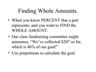 6.6 Proprotions And Percents | PPT
