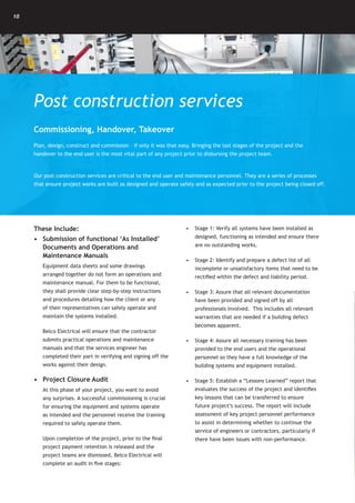 Belco Electrical Brochure | PDF | Construction Industry | Industries