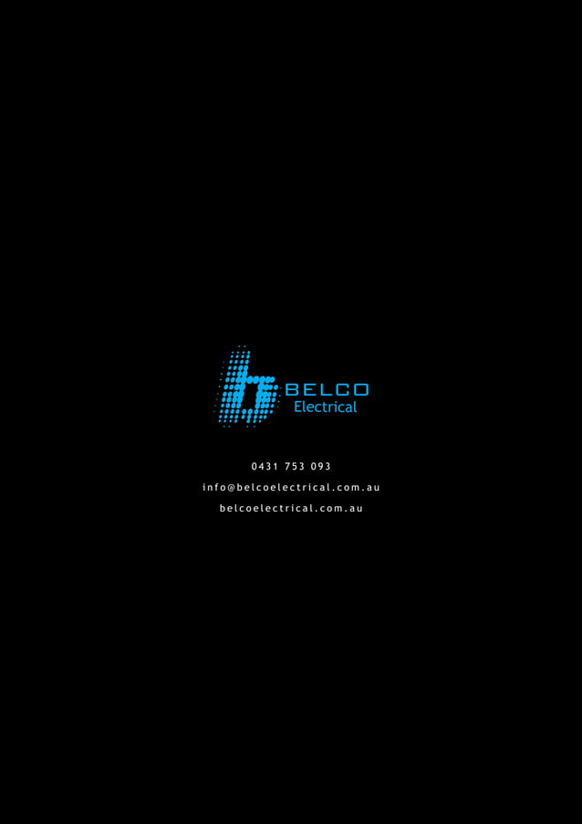 Belco Electrical Brochure | PDF