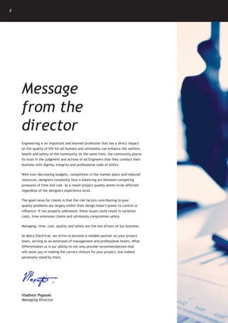 Belco Electrical Brochure | PDF | Construction Industry | Industries