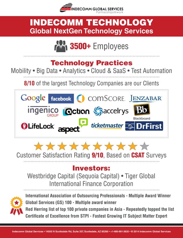 Indecomm - One Pager | PDF | Free Download