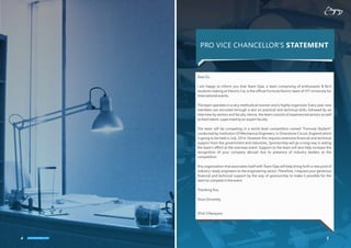 Team Ojas Brochure | PPT