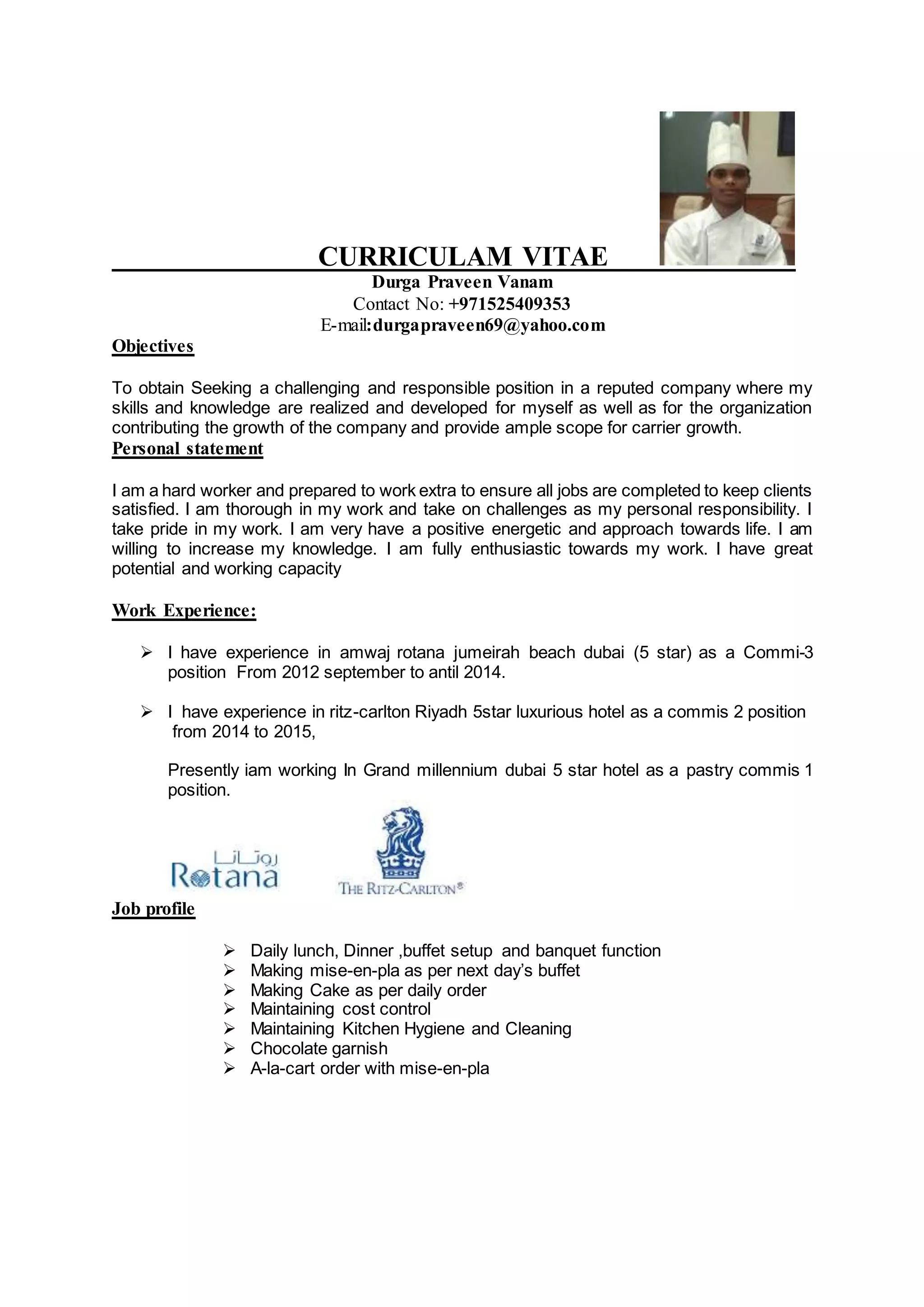 updated cv durga | DOCX