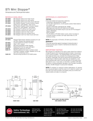 STI 6605-FRE Data Sheet | PDF