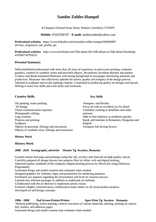 Sandor Zolders New_cv_1 | ODT