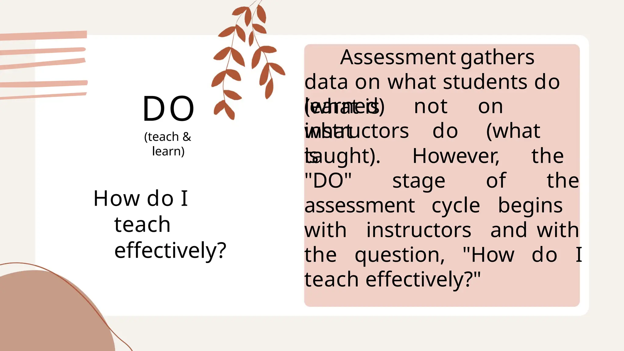 ASSESSMENT DEVELOPMENT CYCLE presentation | PPTX