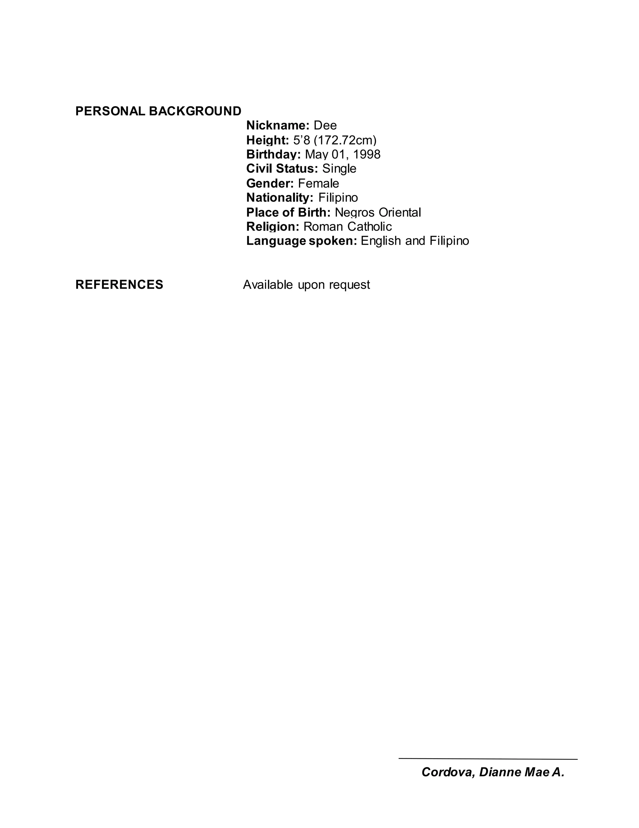 resume_cordovadiannemaecordova | PDF