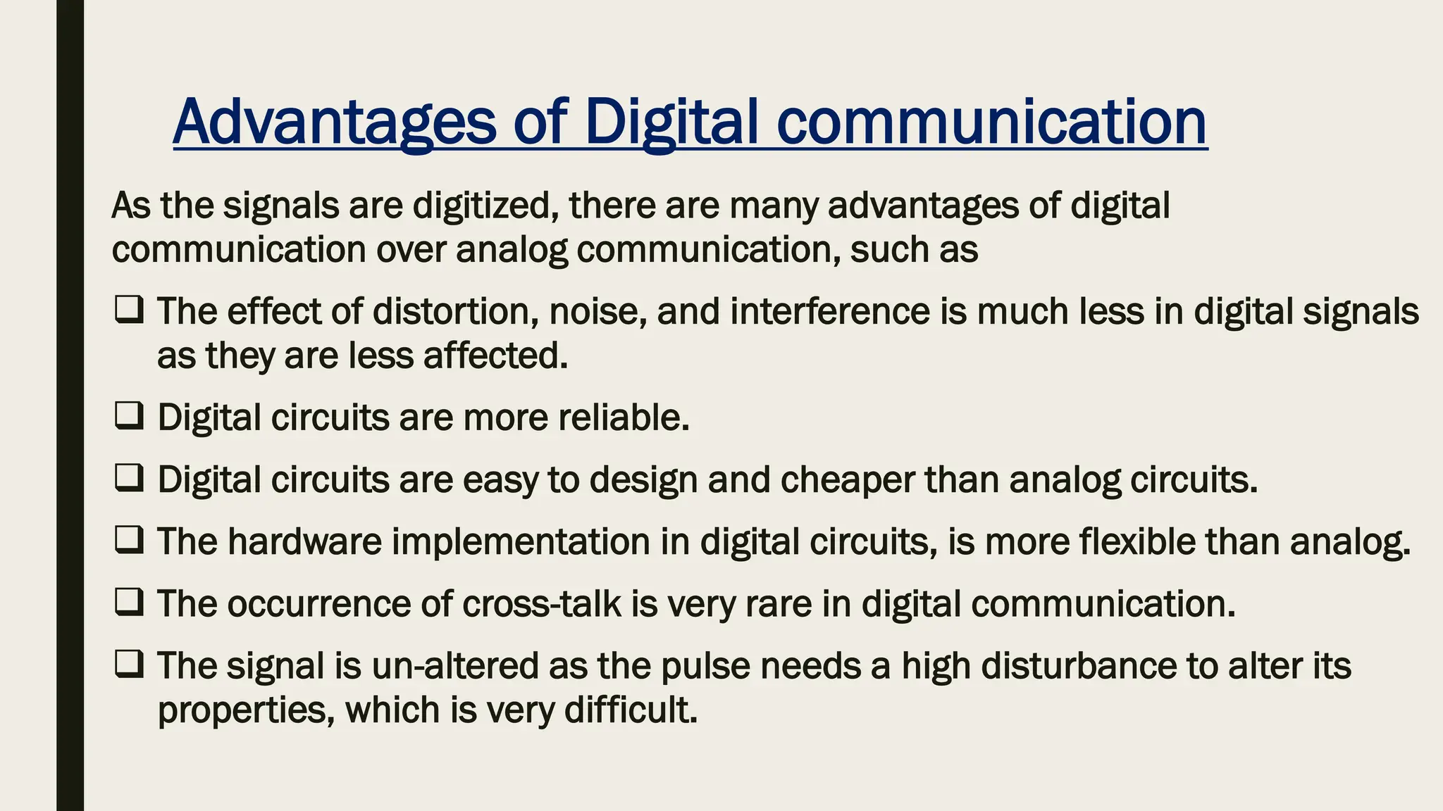 lect-1-introduction in digital communication | PPT | Free Download