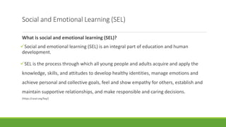 660 FA23 SEL & Developing Learning Communities.pptx | Education ...