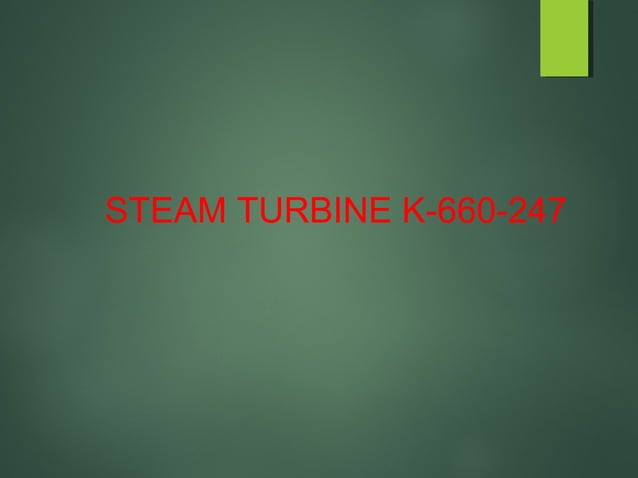 660 mw turbo generator & its auxiliaries | PPT