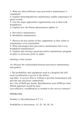 660SUMMARYSupplement to Chapter Fourteen Maintenance.docx