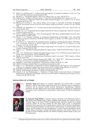 Reengineering framework for open source software using decision tree approach | PDF