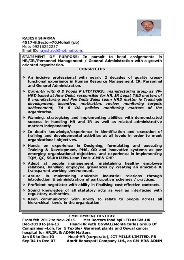 RESUME_WITH_SNAP1%5b1%5d (2) (Autosaved) (3) | DOCX | Human Resources ...