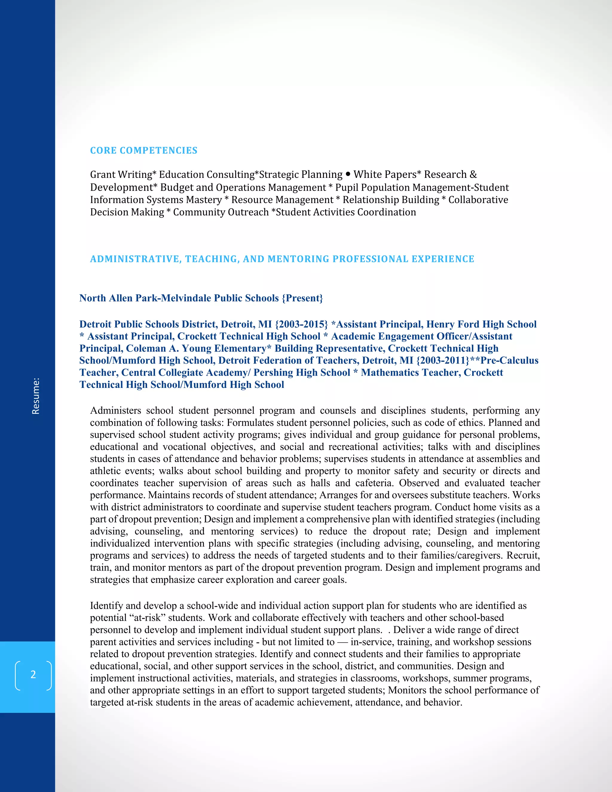 Glory Writers CVWP | PDF