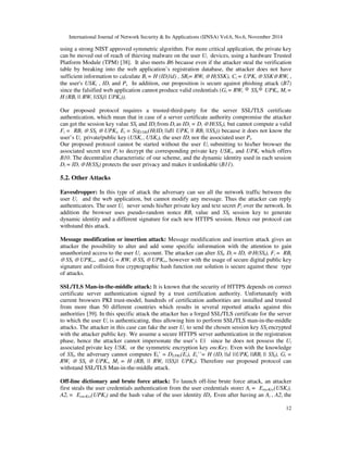 A CRYPTOGRAPHIC MUTUAL AUTHENTICATION SCHEME FOR WEB APPLICATIONS | PDF