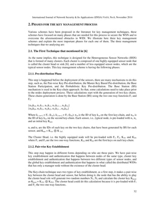 KEY MANAGEMENT TECHNIQUES IN WIRELESS SENSOR NETWORKS | PDF