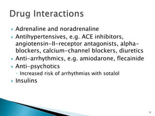 The Pharmacology of Beta-Blockers | PPTX