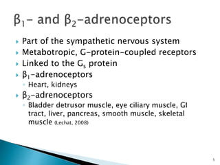 The Pharmacology of Beta-Blockers | PPTX