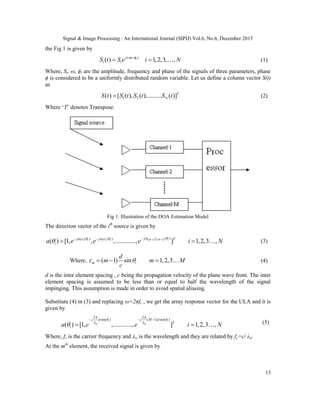 A Comparative Study of DOA Estimation Algorithms with Application to Tracking Using Kalman ...