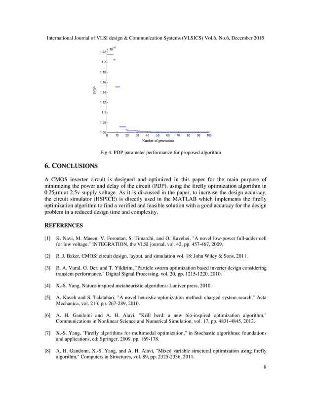 A New Transistor Sizing Approach For Digital Integrated Circuits Using Firefly Algorithm Pdf