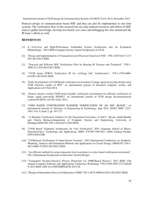 Advanced Verification Methodology for Complex System on Chip Verification | PDF
