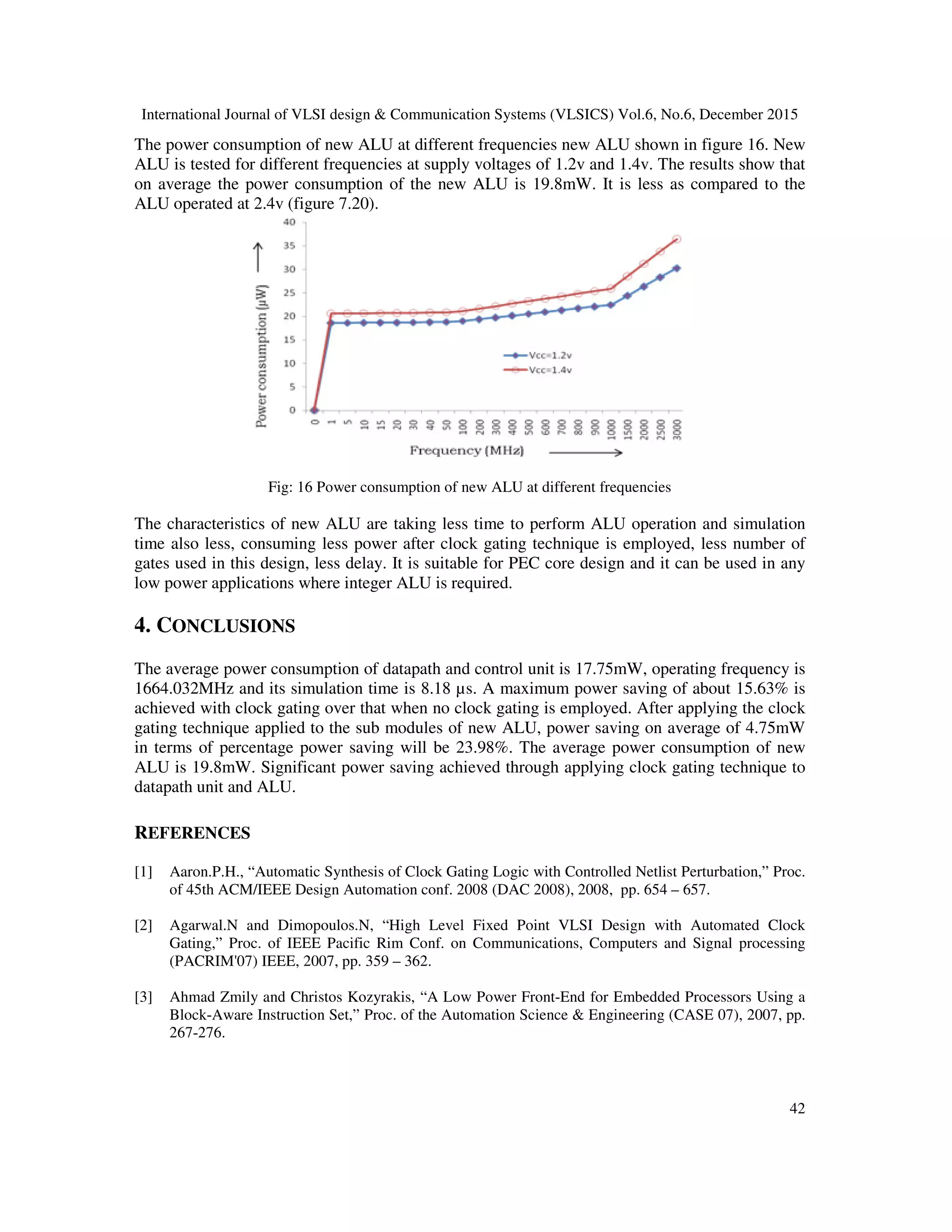 Power Optimized Datapath Units Of Hybrid Embedded Core Architecture Using Clock Gating Technique