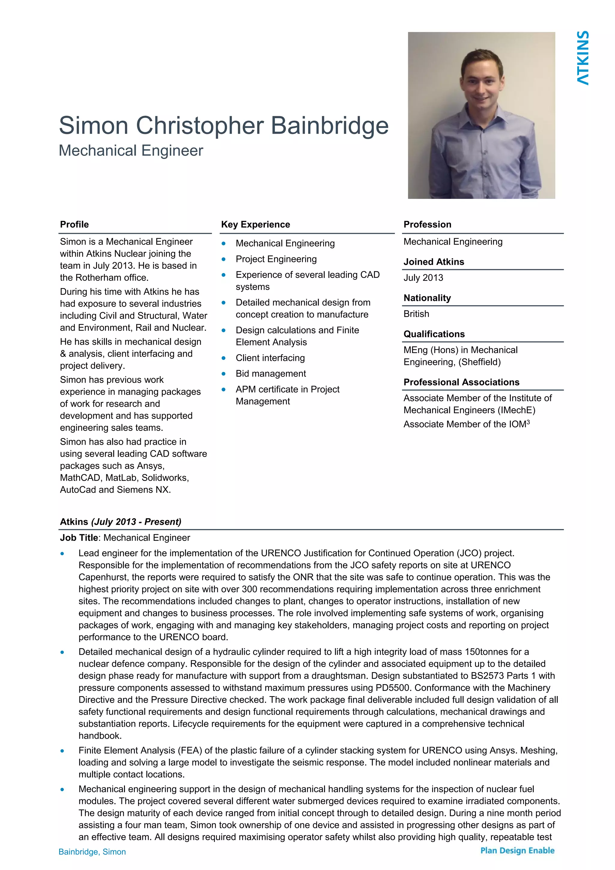 Simon Bainbridge | PDF