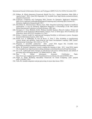 AN OVERVIEW OF EXISTING FRAMEWORKS FOR INTEGRATING FRAGMENTED ...