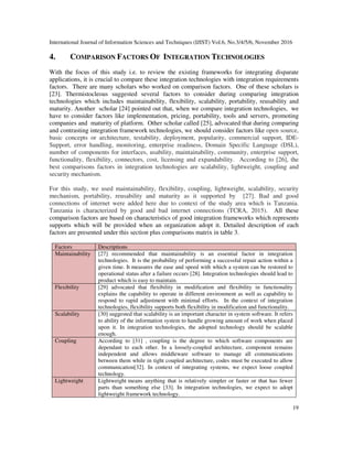 AN OVERVIEW OF EXISTING FRAMEWORKS FOR INTEGRATING FRAGMENTED INFORMATION SYSTEMS | PDF