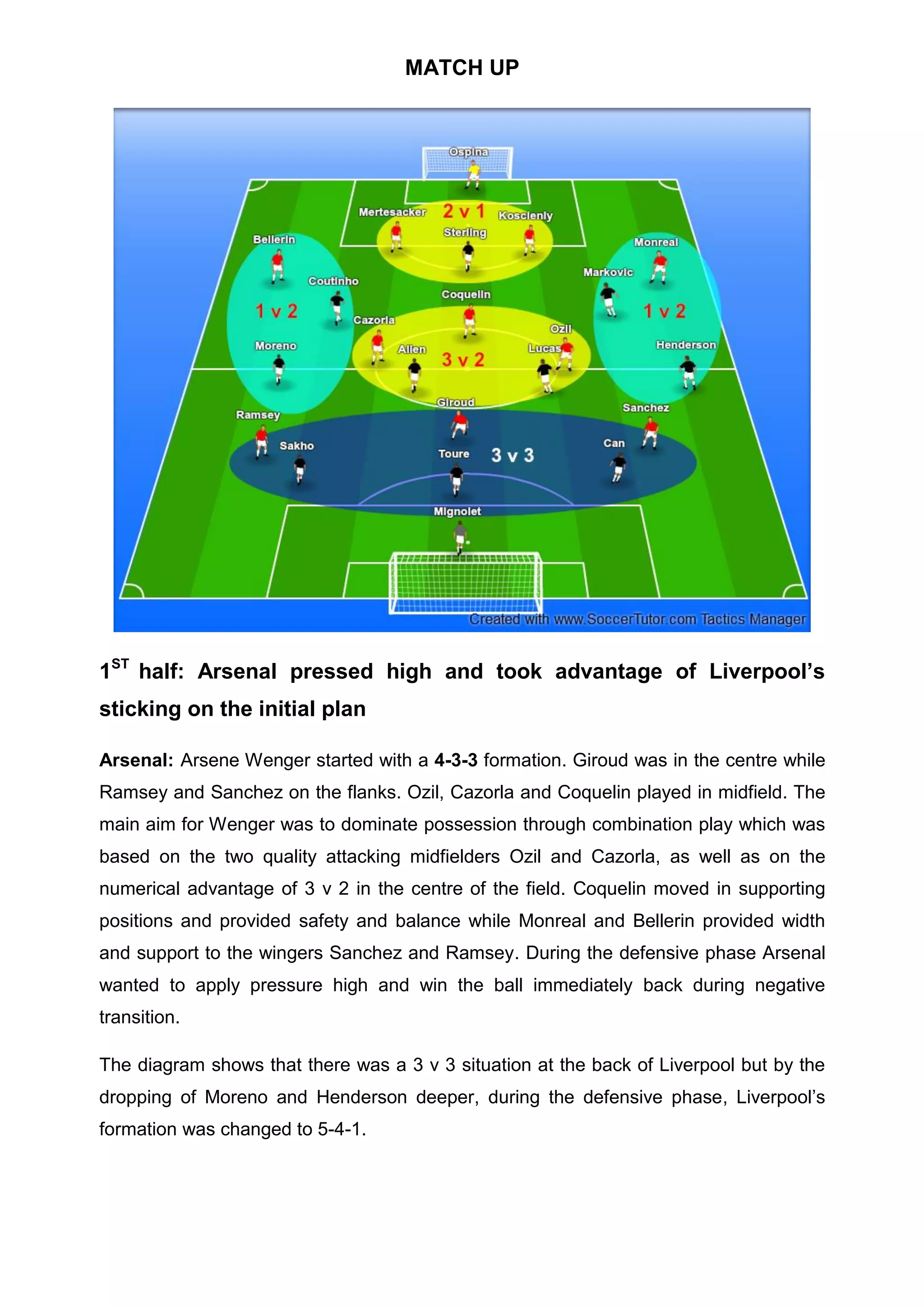 Arsenal-Liverpool | PDF