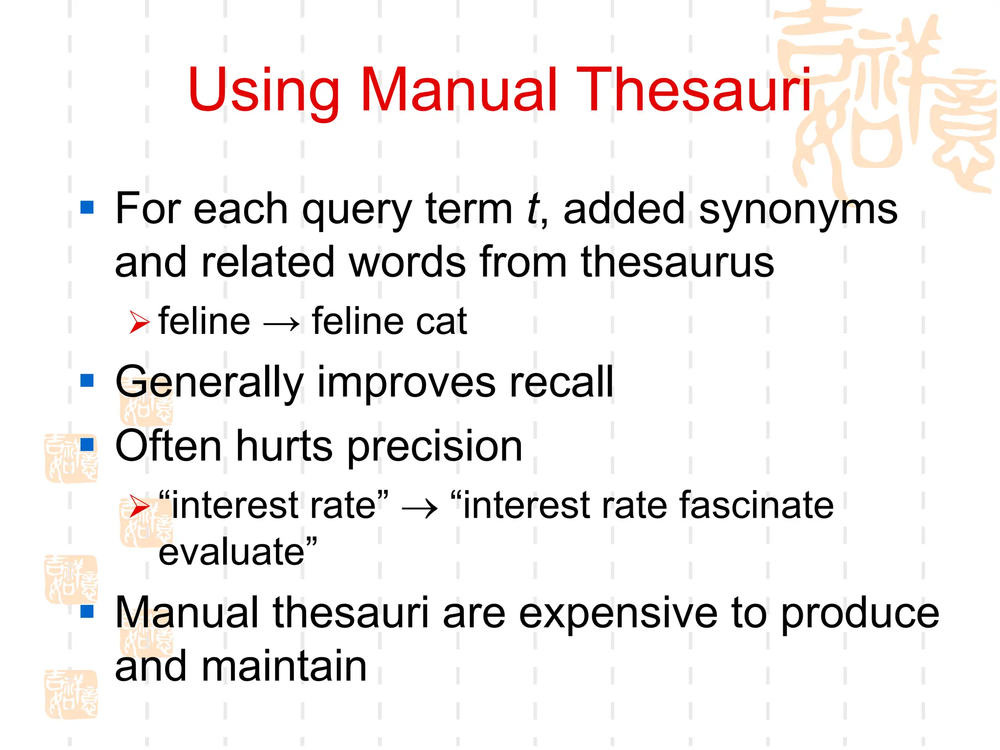 Modern Information Retrieval Relevance Feedback Ppt