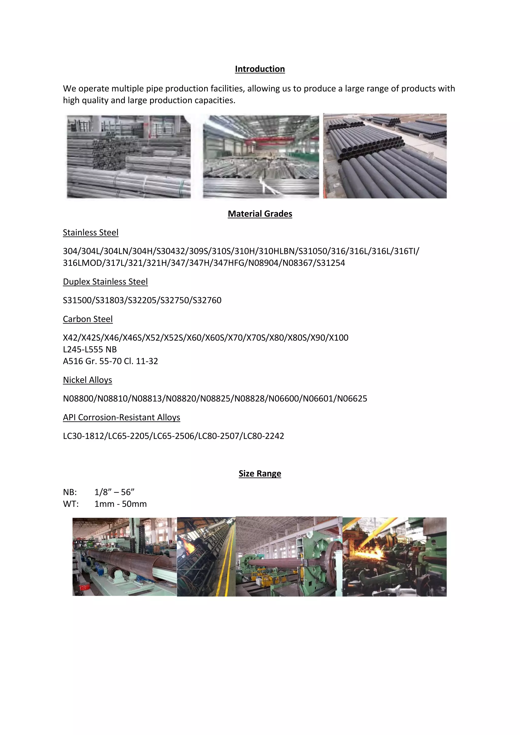 Pipe Brochure | PDF