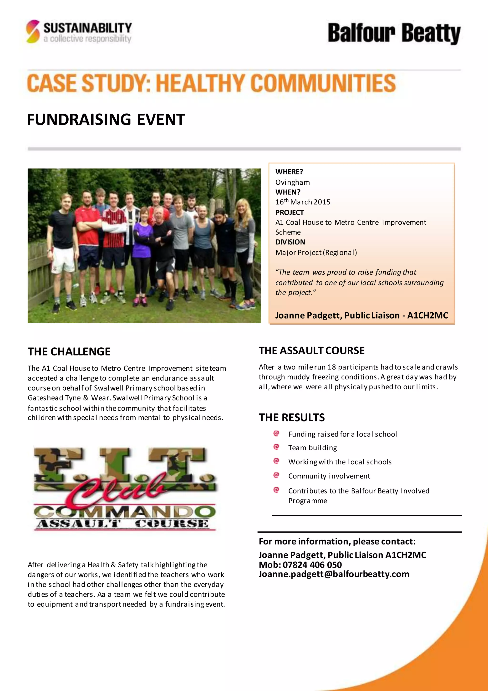 Fundraising Event Case Study | DOCX