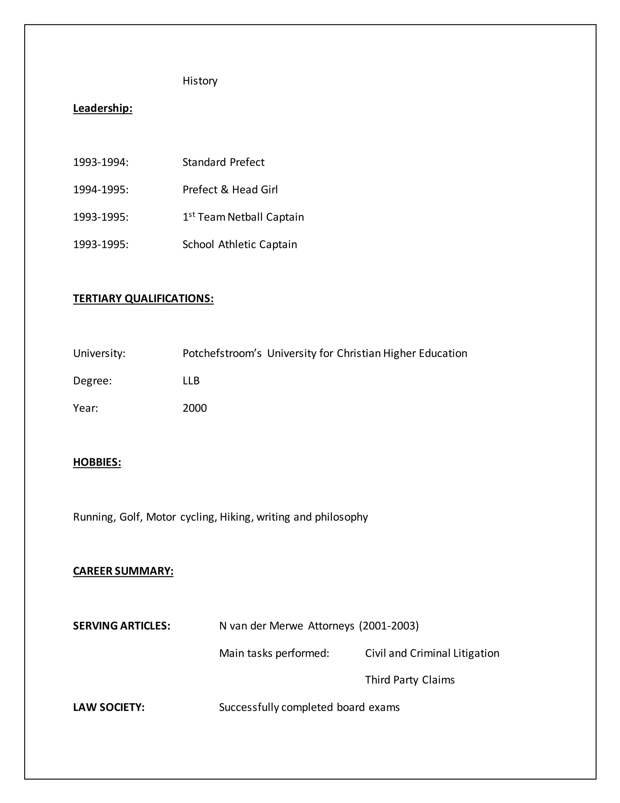 adv _marianne_kotze___curriculum_vitae (may15) | DOCX