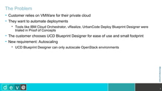 IBM UrbanCode Deploy and VMware Integrated OpenStack | PPT