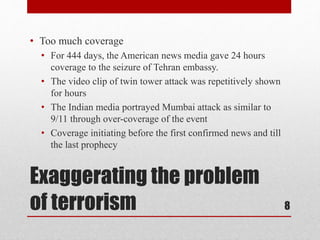 Media & Terrorism | PPTX
