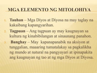 Mga diyos at diyosa ng Mitolohiyang Griyego.pptx