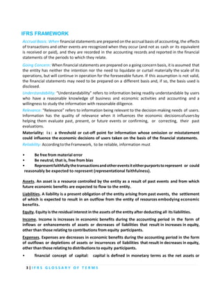 IFRS GLOSSARY | PDF