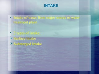 Working of water treatment plant | PPT