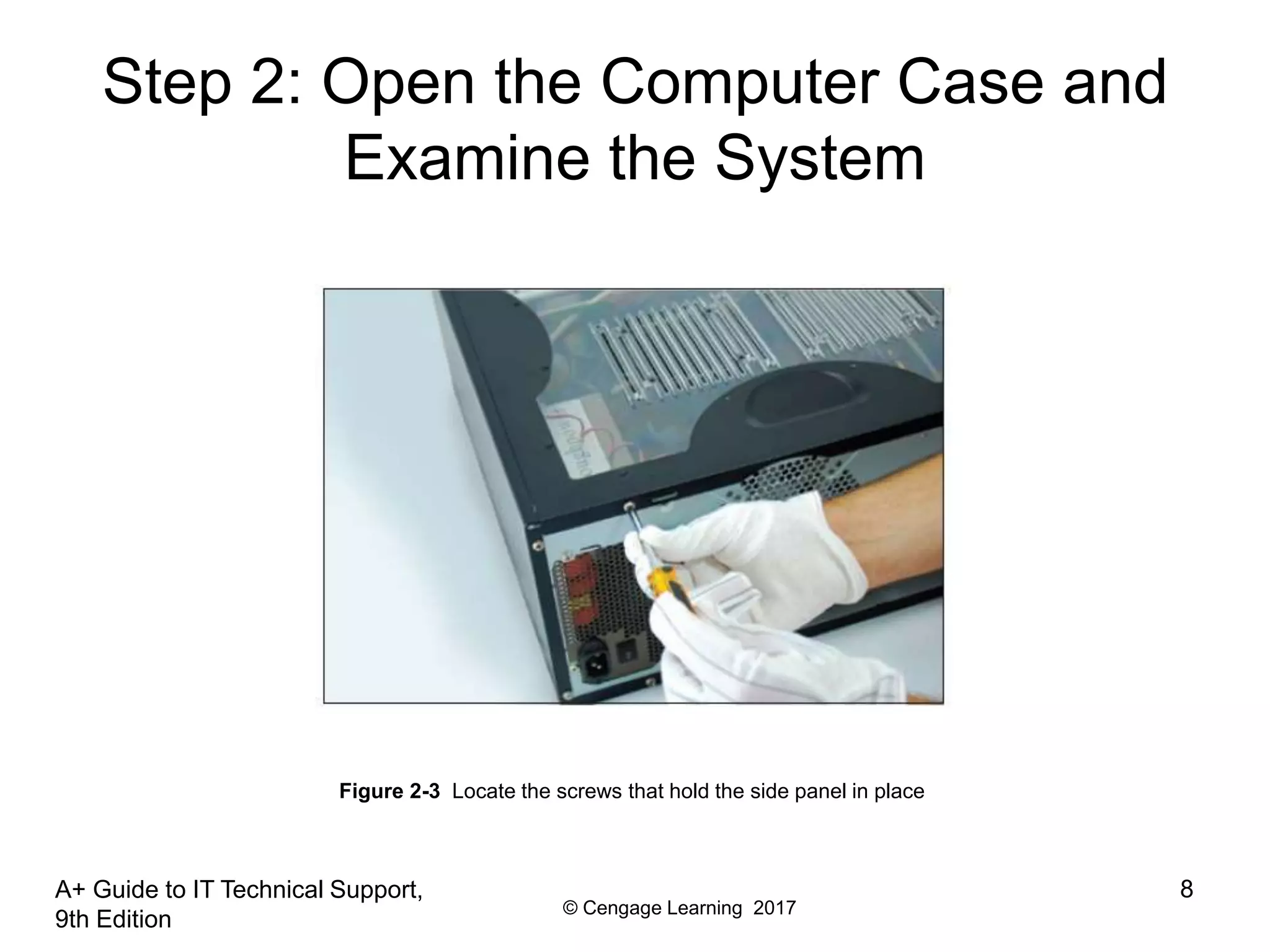 How to open a Computer | PPT