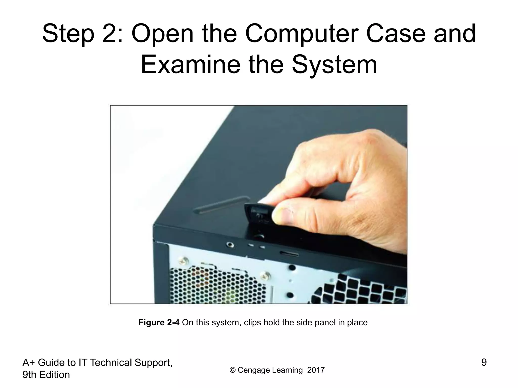 How to open a Computer | PPT