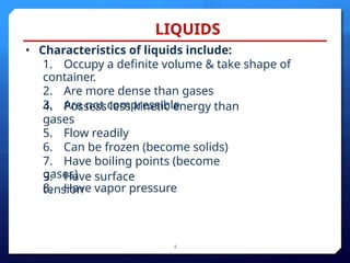 properties of liquids in industrial pharmacy | PPTX