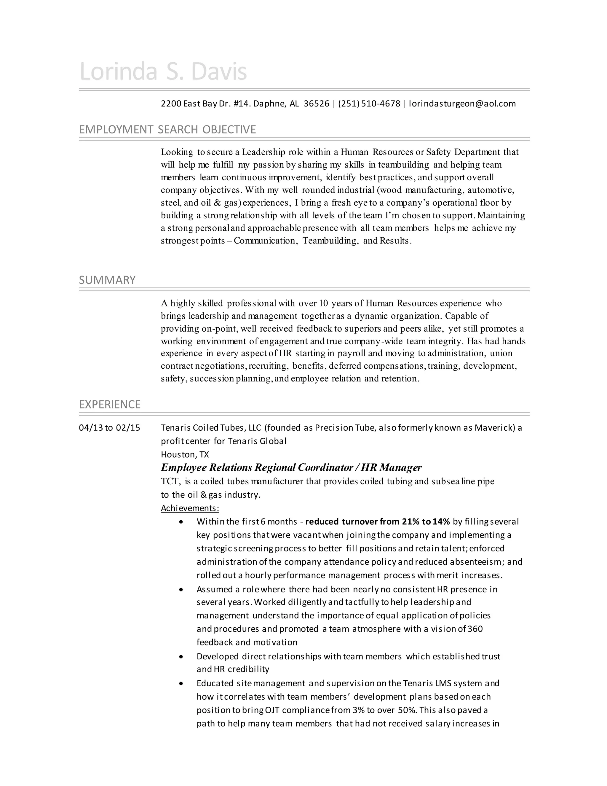 Lorinda_S Davis_HR Professional | DOCX