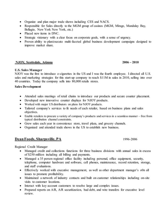 Mark Resume 4 | PDF
