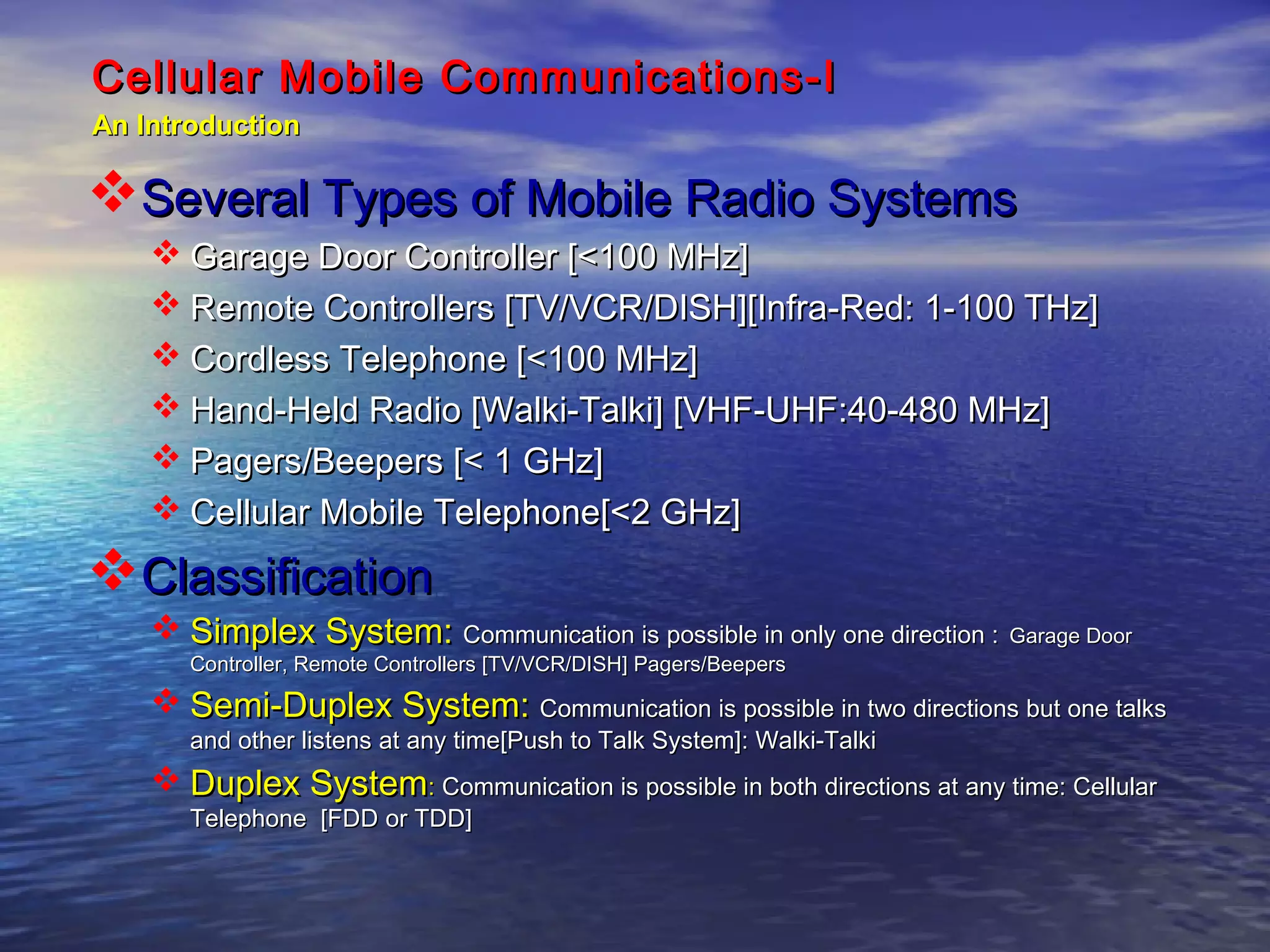 -introduction-to-cellular-mobile-communications | PPT