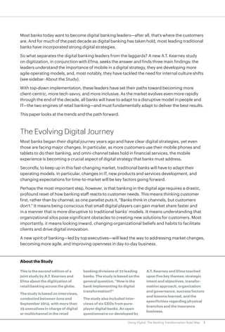 Going Digital - The Banking Transformation Road Map | PDF