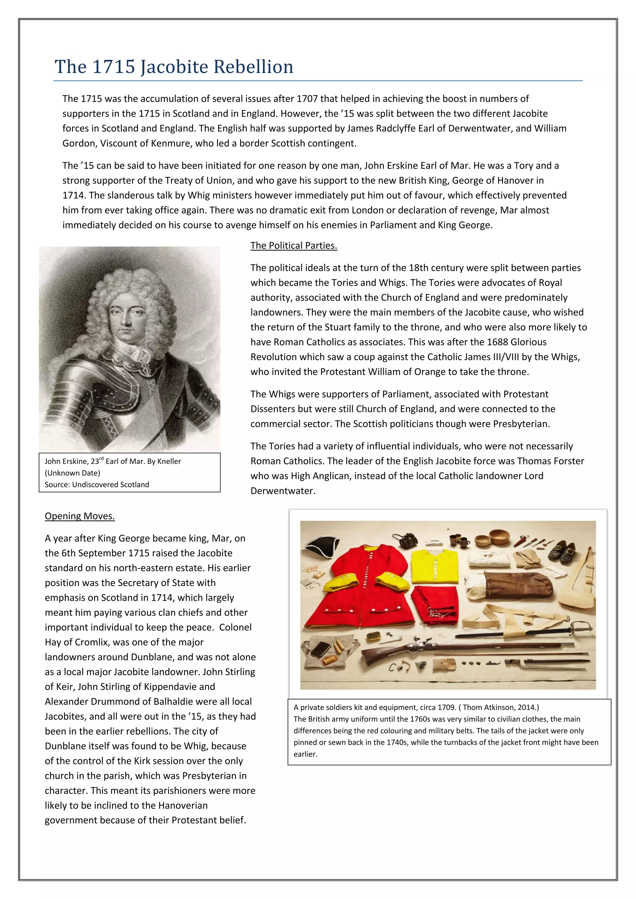 The 1715 leaflet | PDF