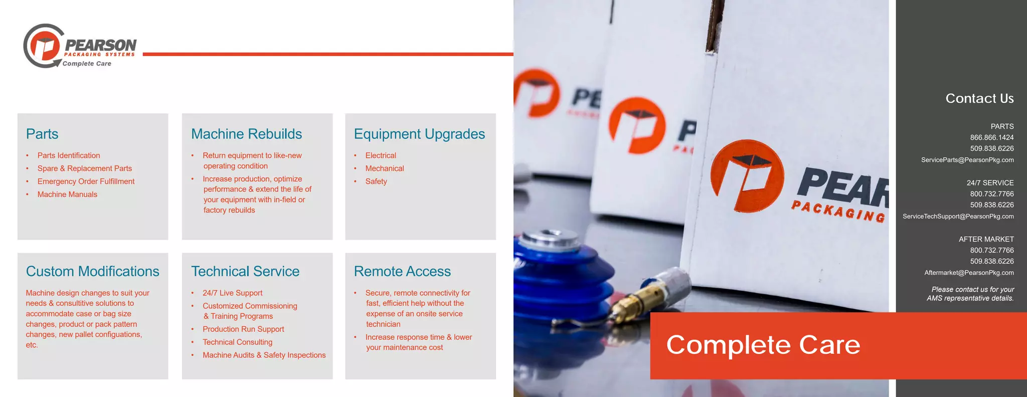 Pearson Packaging Systems - Products and Capabilities Overview | PDF